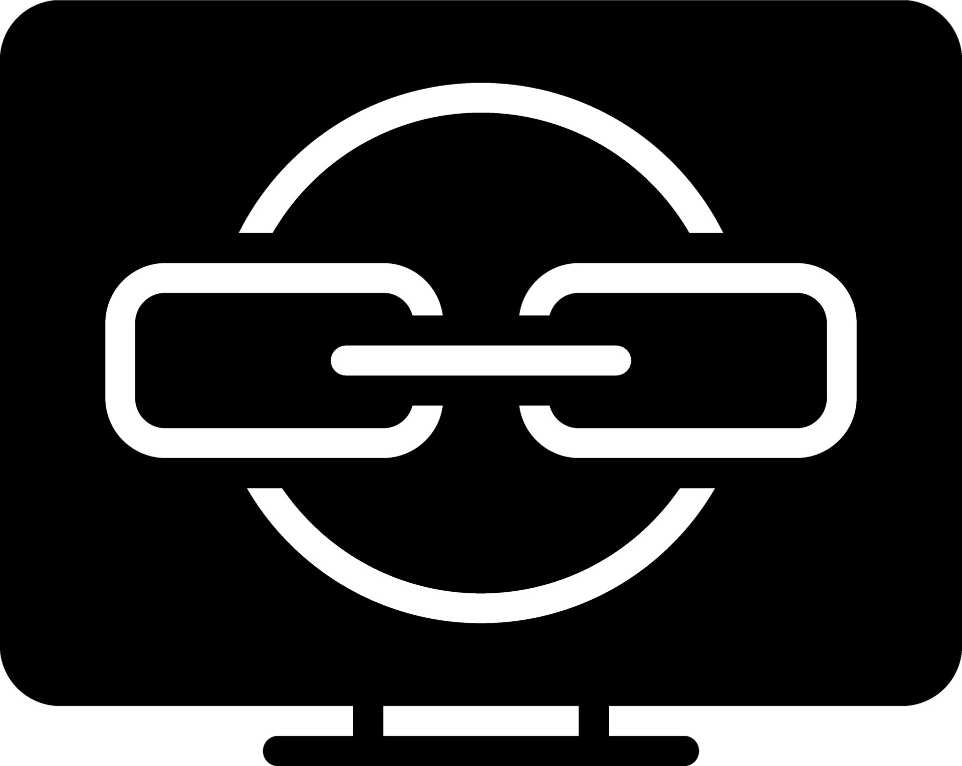 solid icon for backlinks 25848749 Vector Art at Vecteezy