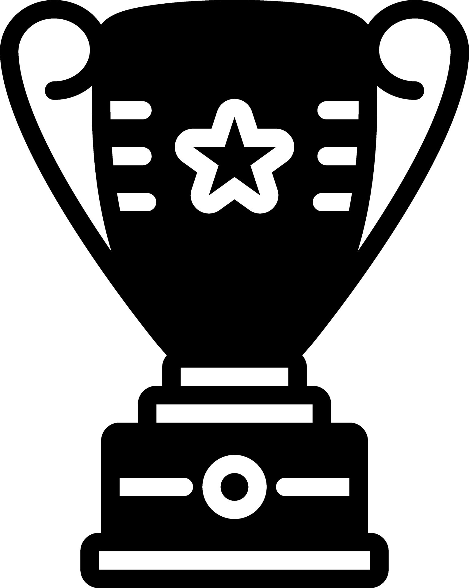 solid icon for trophy 25848795 Vector Art at Vecteezy