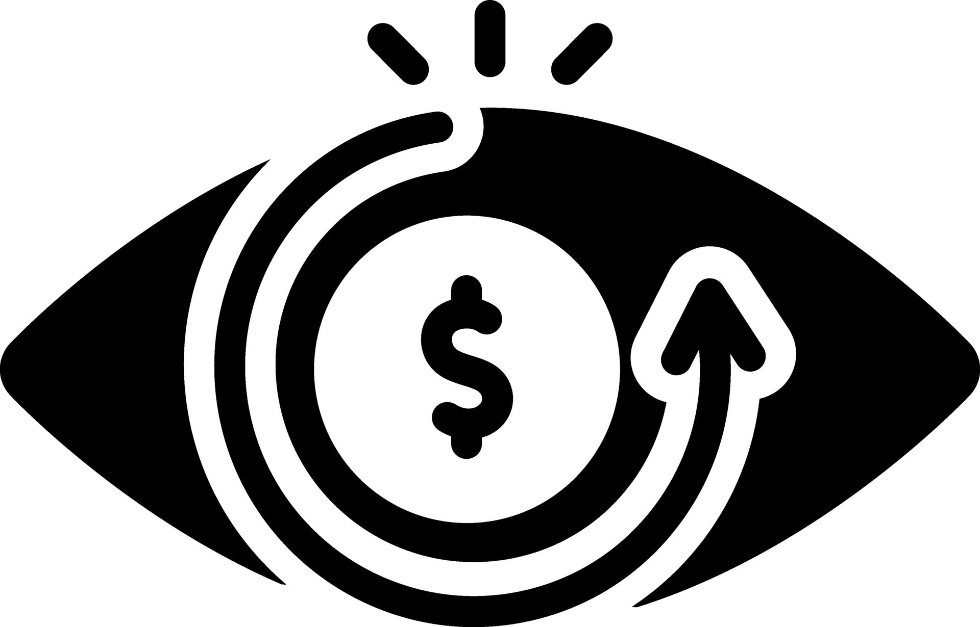 solid icon for vision 25849003 Vector Art at Vecteezy