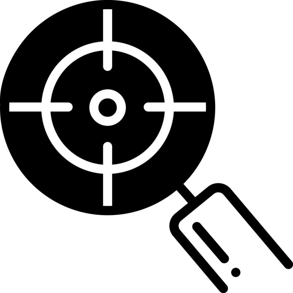 solid icon for focus 25849281 Vector Art at Vecteezy