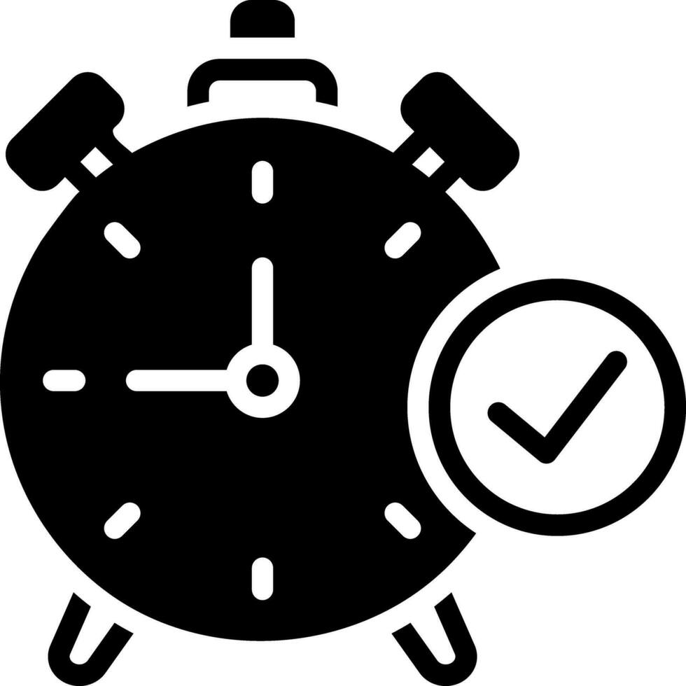 solid icon for timer 25849447 Vector Art at Vecteezy