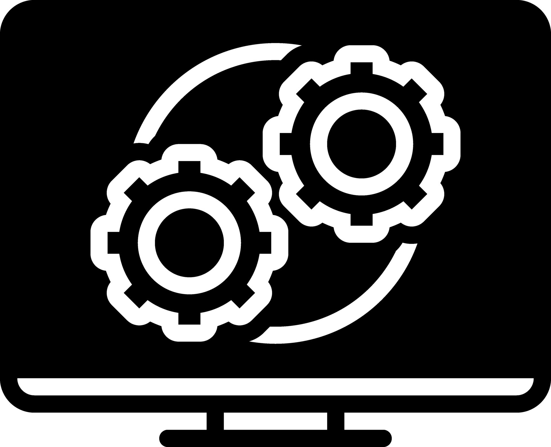solid icon for operation process 25849515 Vector Art at Vecteezy