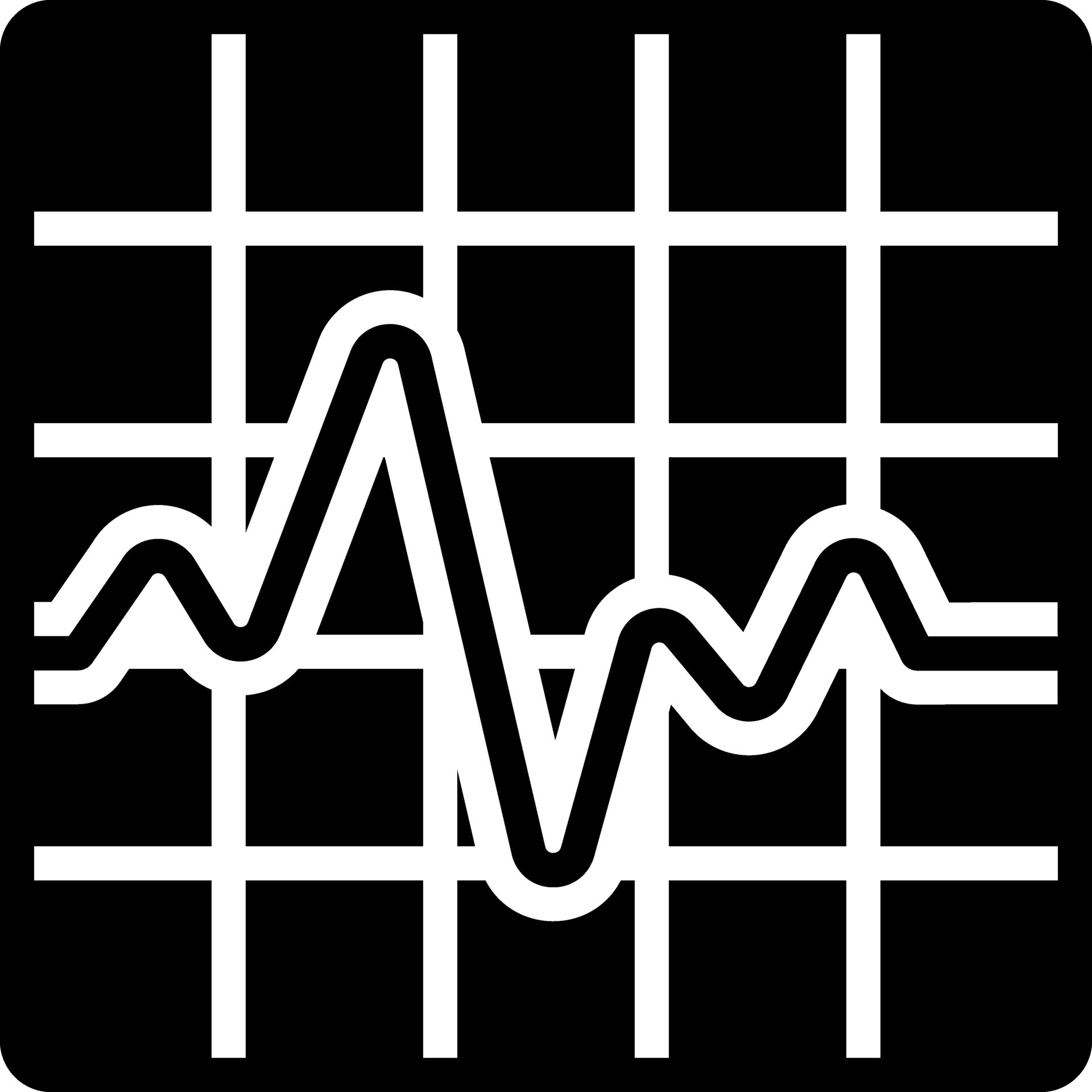 solid icon for line graph 25849636 Vector Art at Vecteezy