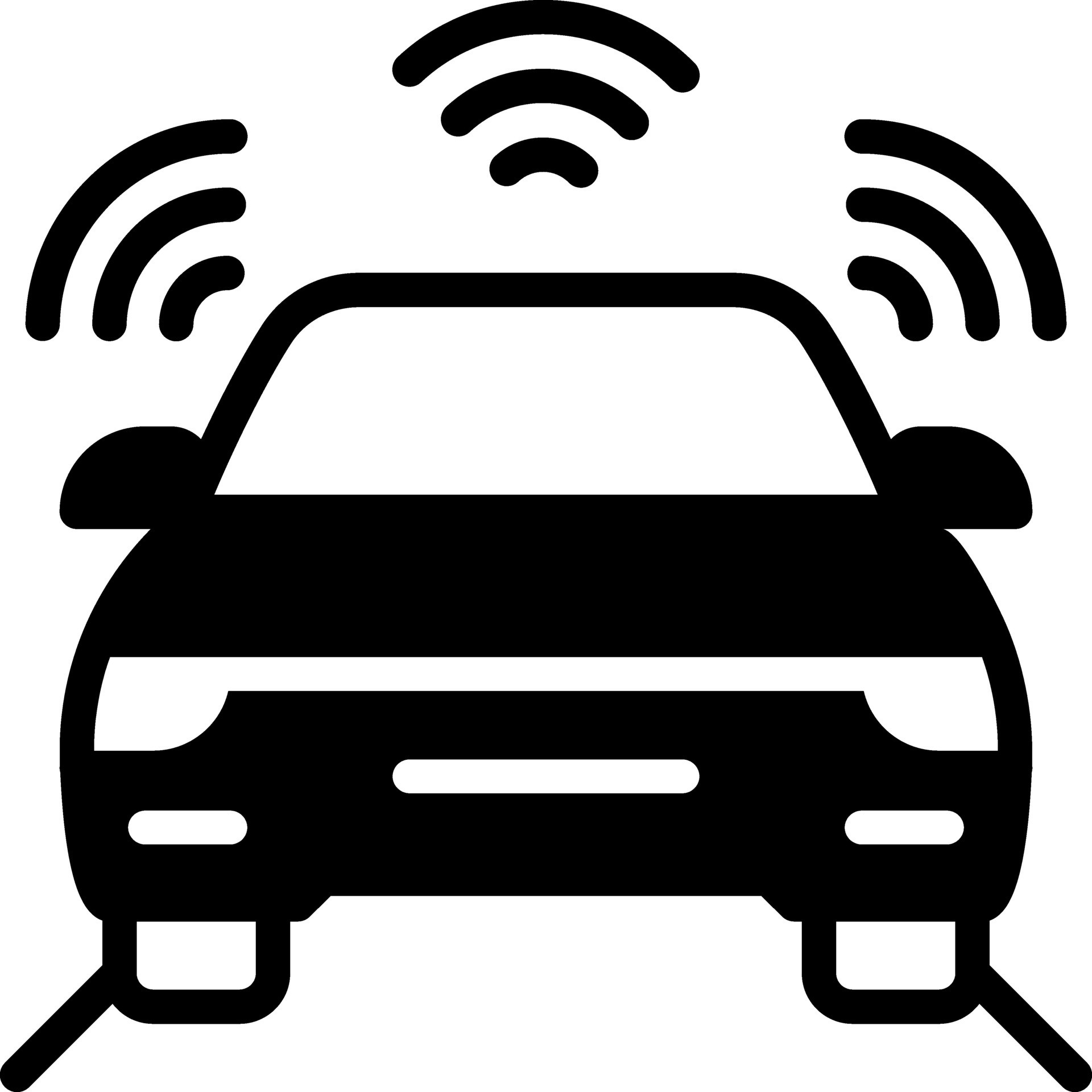 solid icon for car sensor 25849673 Vector Art at Vecteezy