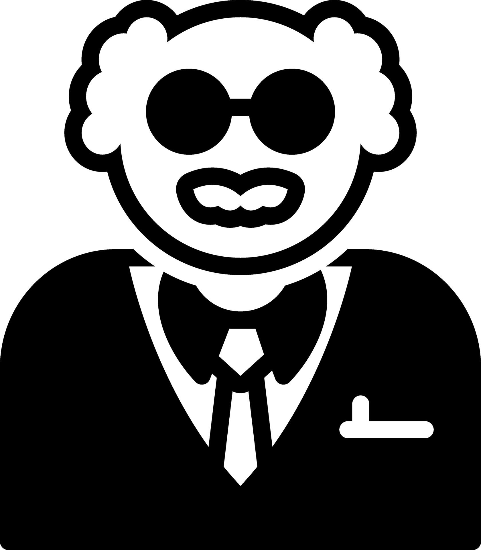 solid icon for scientist 25849769 Vector Art at Vecteezy