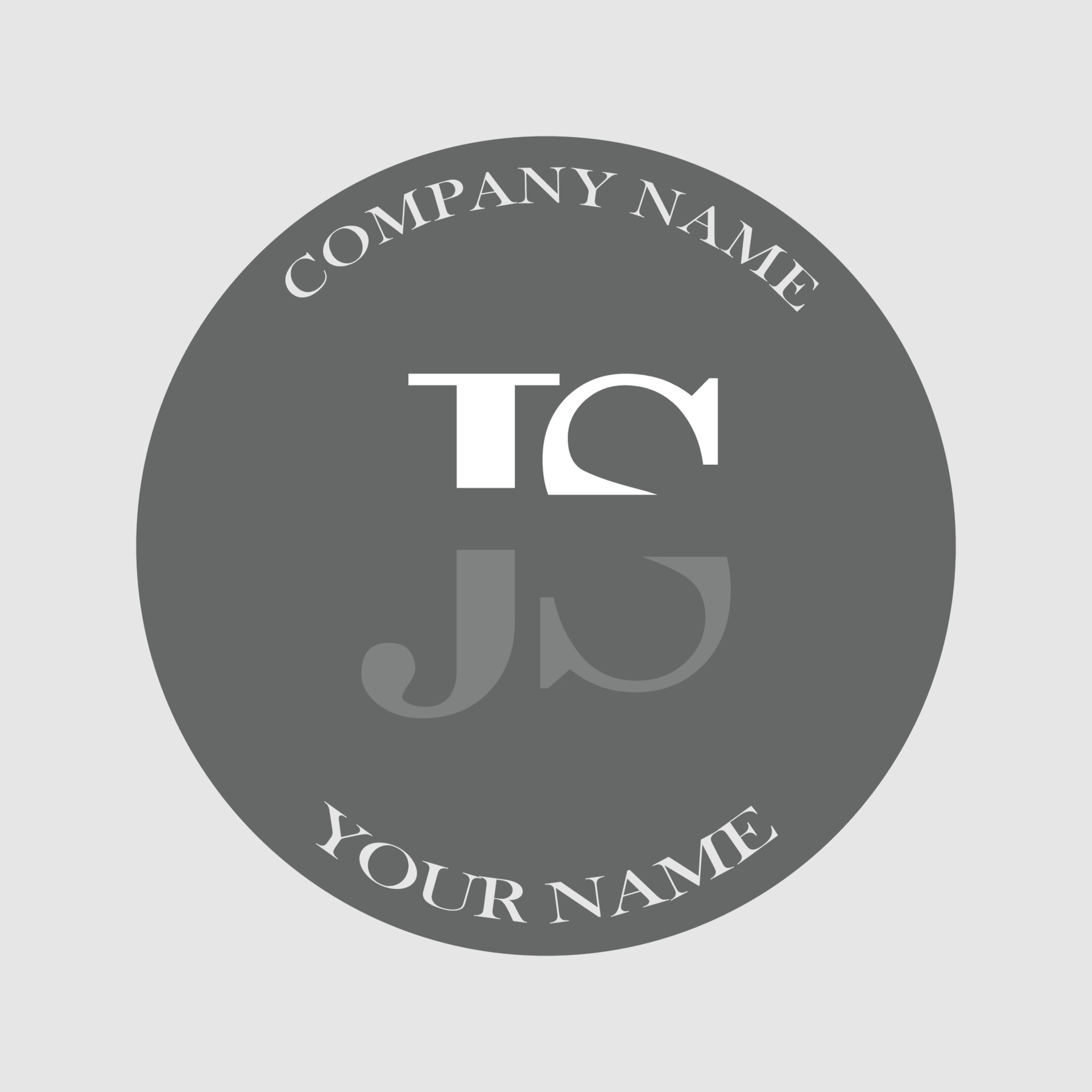 initial JS logo letter monogram luxury hand drawn 25853367 Vector Art ...