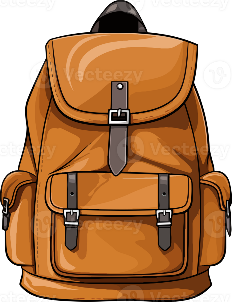 Backpack Bag Cartoon Ai Generate 25860275 Png