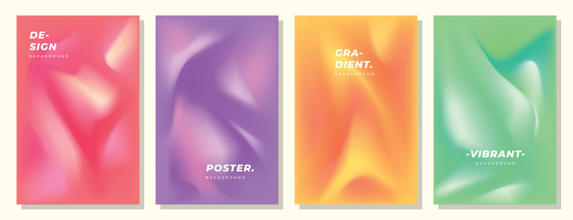 Colorful Fluid And Wavy Gradient Mesh Background Template Copy Space