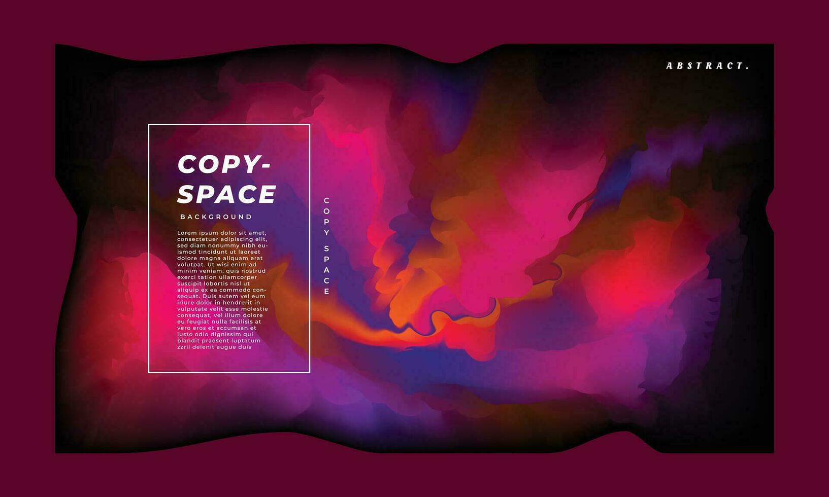 Colorful Abstract Gradient Mesh Background Template Copy Space Colour Gradation Backdrop Design