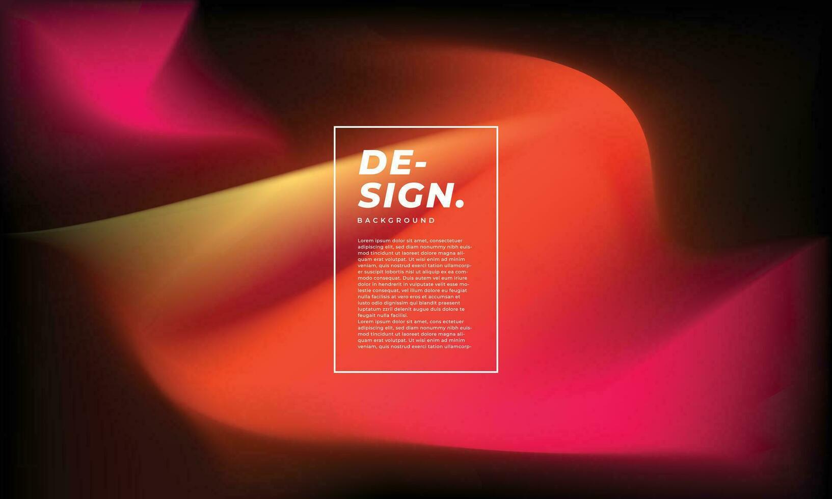 Colorful And Vibrant Fluid Gradient Mesh Background Template Copy Space Colour Gradation