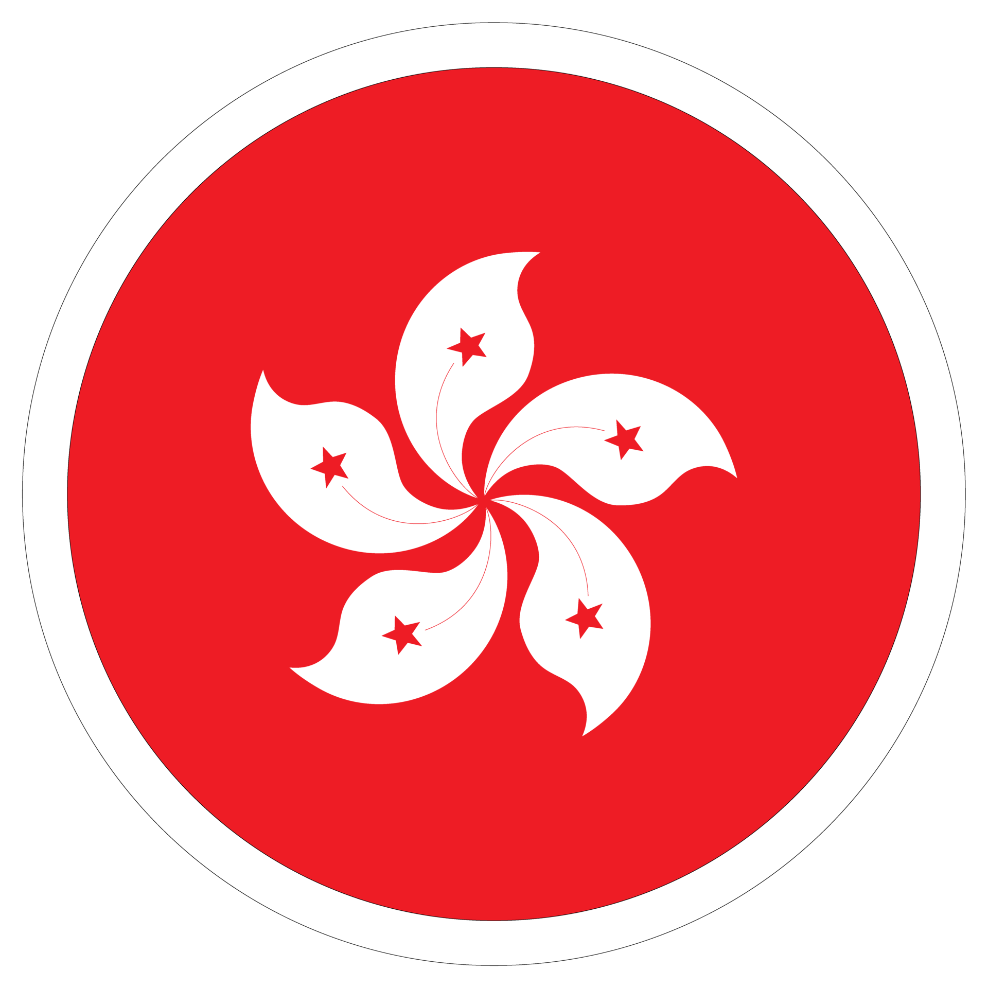 The Flag of Hong Kong. Hong Kong flag in shape 25862773 PNG The Flag of Hong Kong. Hong Kong flag in shape 25862773 PNG