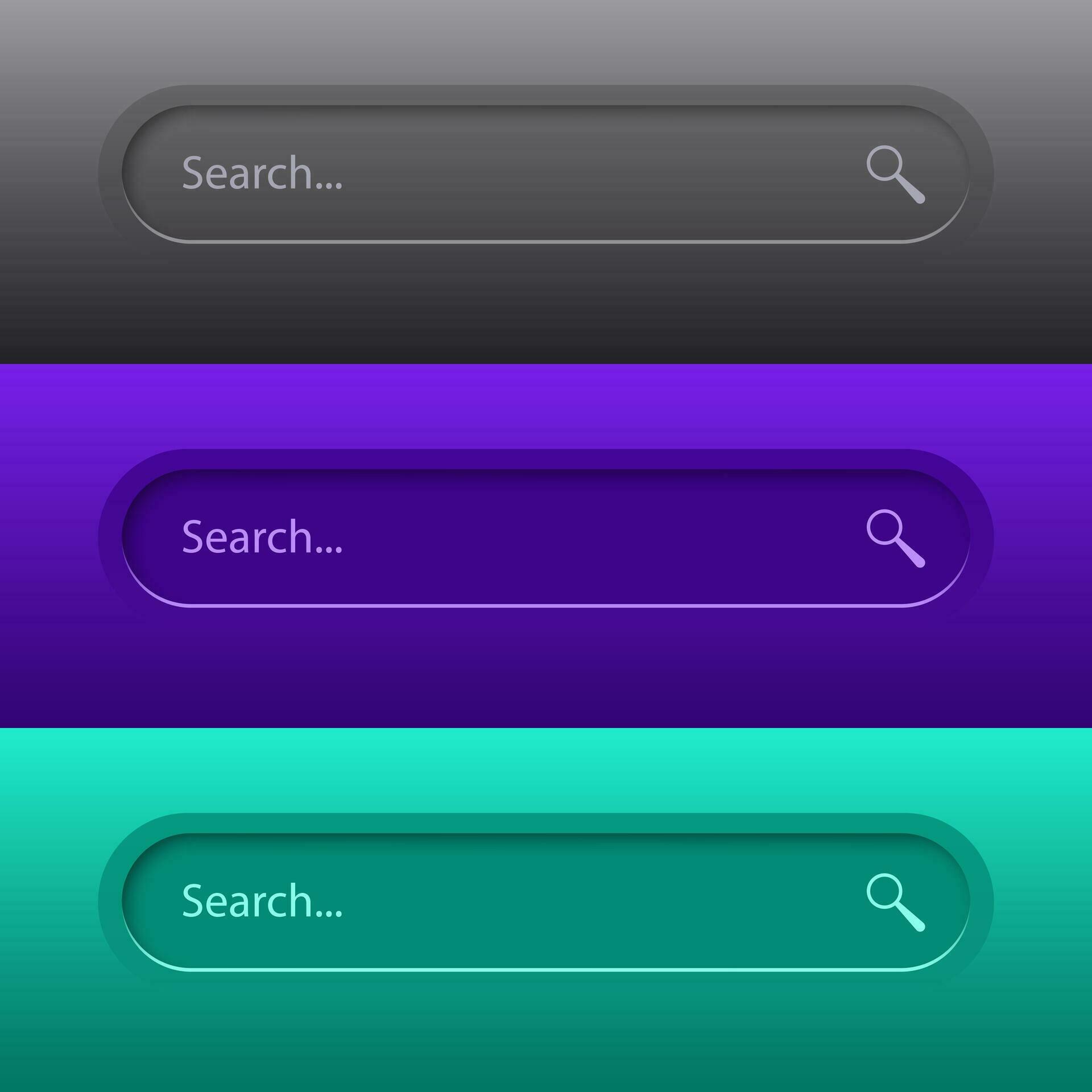 Search Bar for ui, design and web site. Search Address and navigation ...