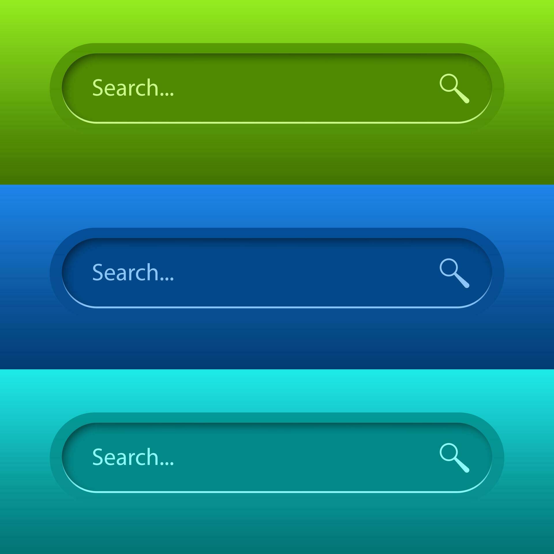 Search Bar for ui, design and web site. Search Address and navigation ...