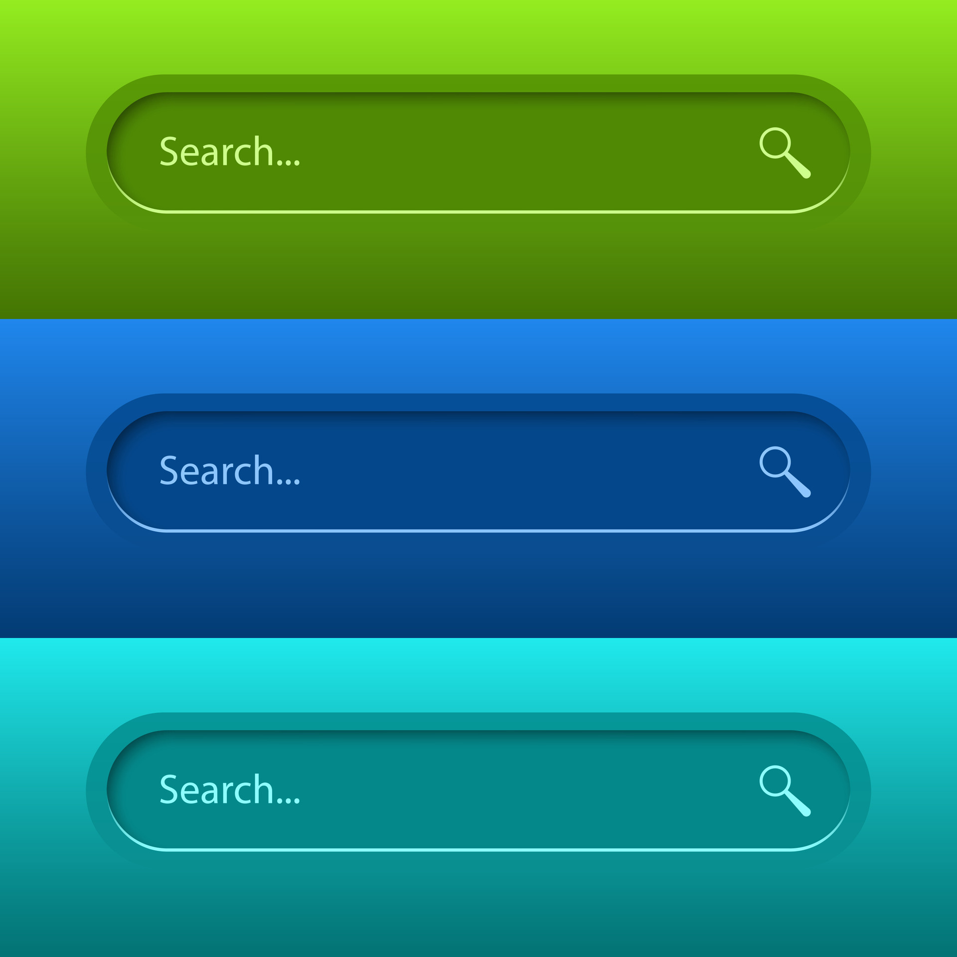 Search Bar for ui, design and web site. Search Address and navigation ...