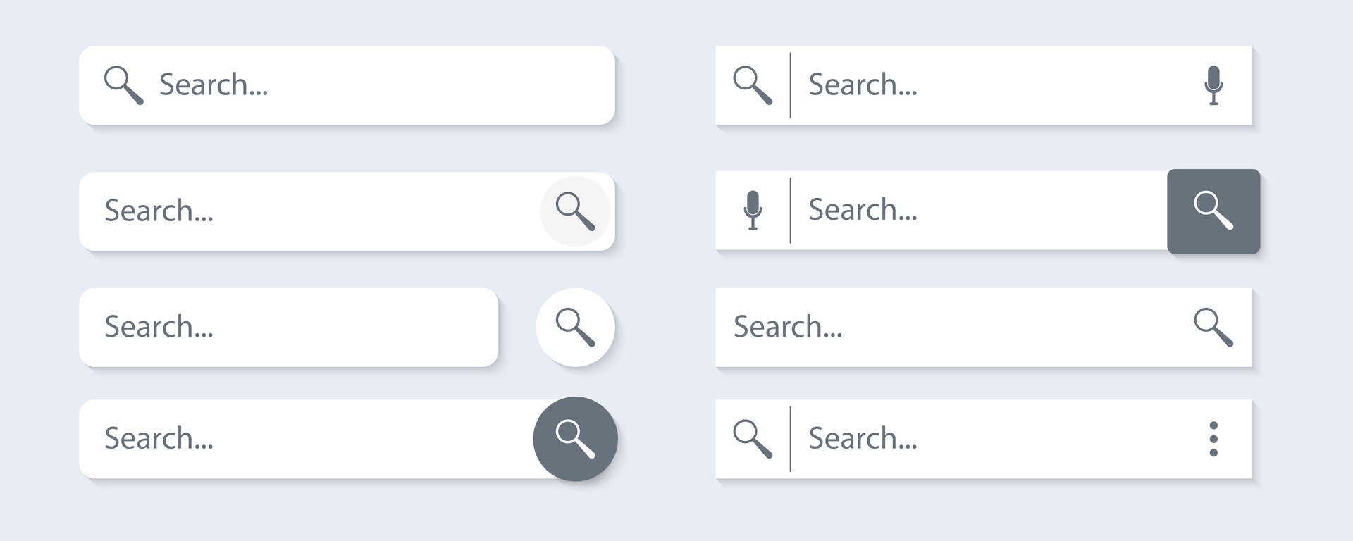Search Bar for ui, design and web site. Search Address and navigation ...