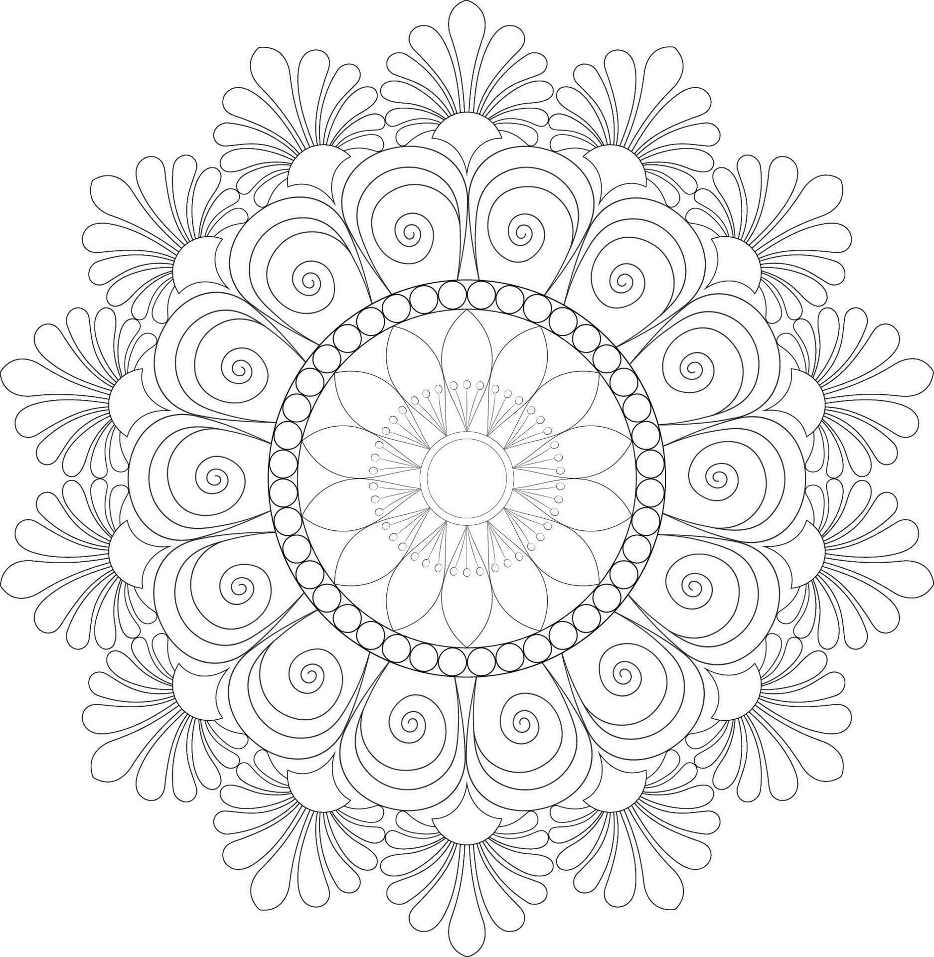 Mandala coloring book pages 25866743 Vector Art at Vecteezy Mandala coloring book pages 25866743 Vector Art at Vecteezy