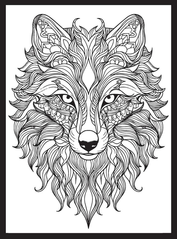 Animals Mandala Adult Coloring Pages 25867531 Vector Art at Vecteezy Animals Mandala Adult Coloring Pages 25867531 Vector Art at Vecteezy