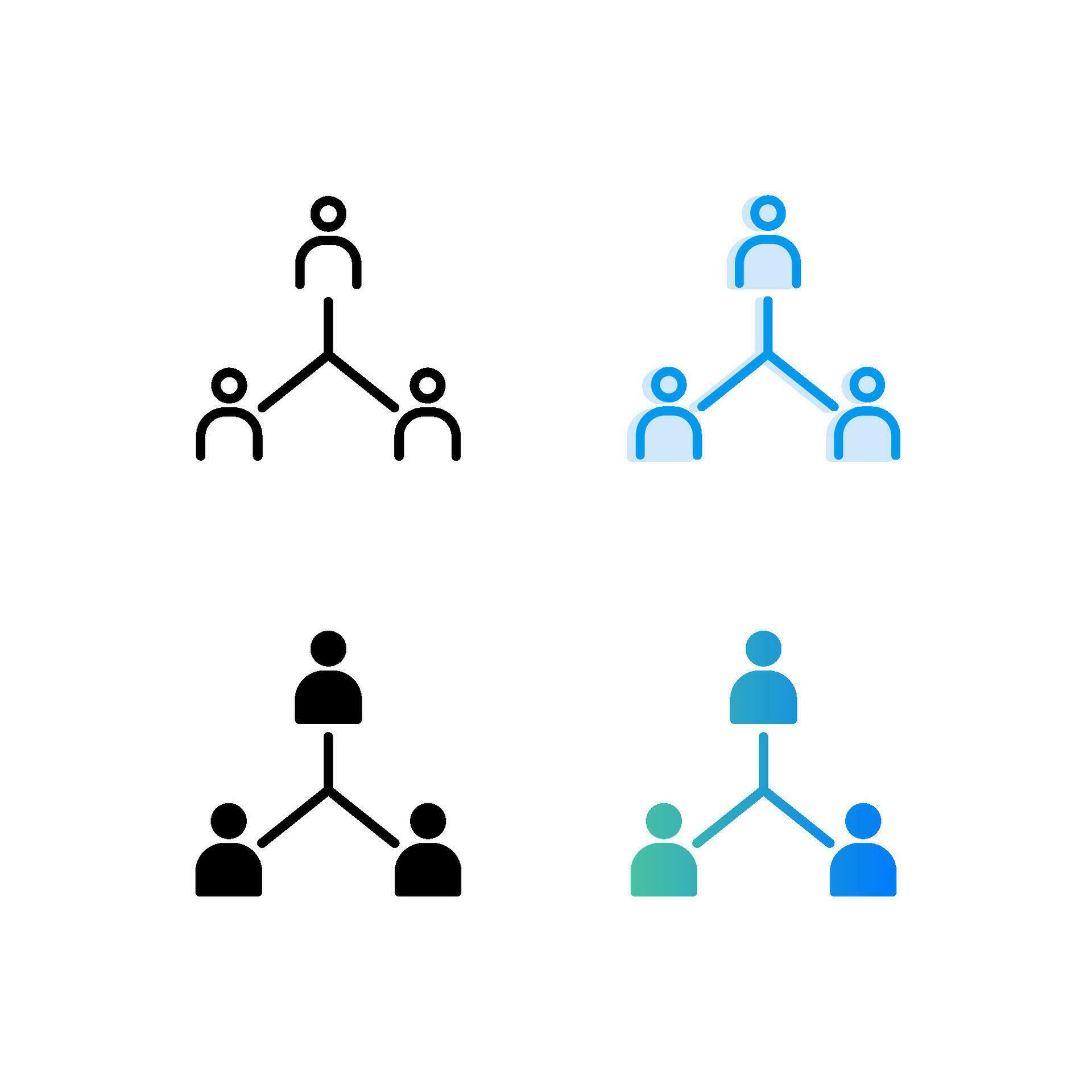 people connection icon vector 25868422 Vector Art at Vecteezy