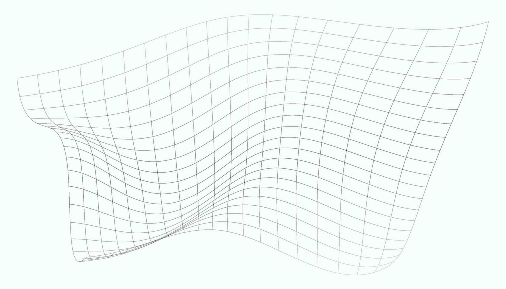 Curved Perspective Grid Curved Black Lines On A White Background 25872031 Vector Art At Vecteezy