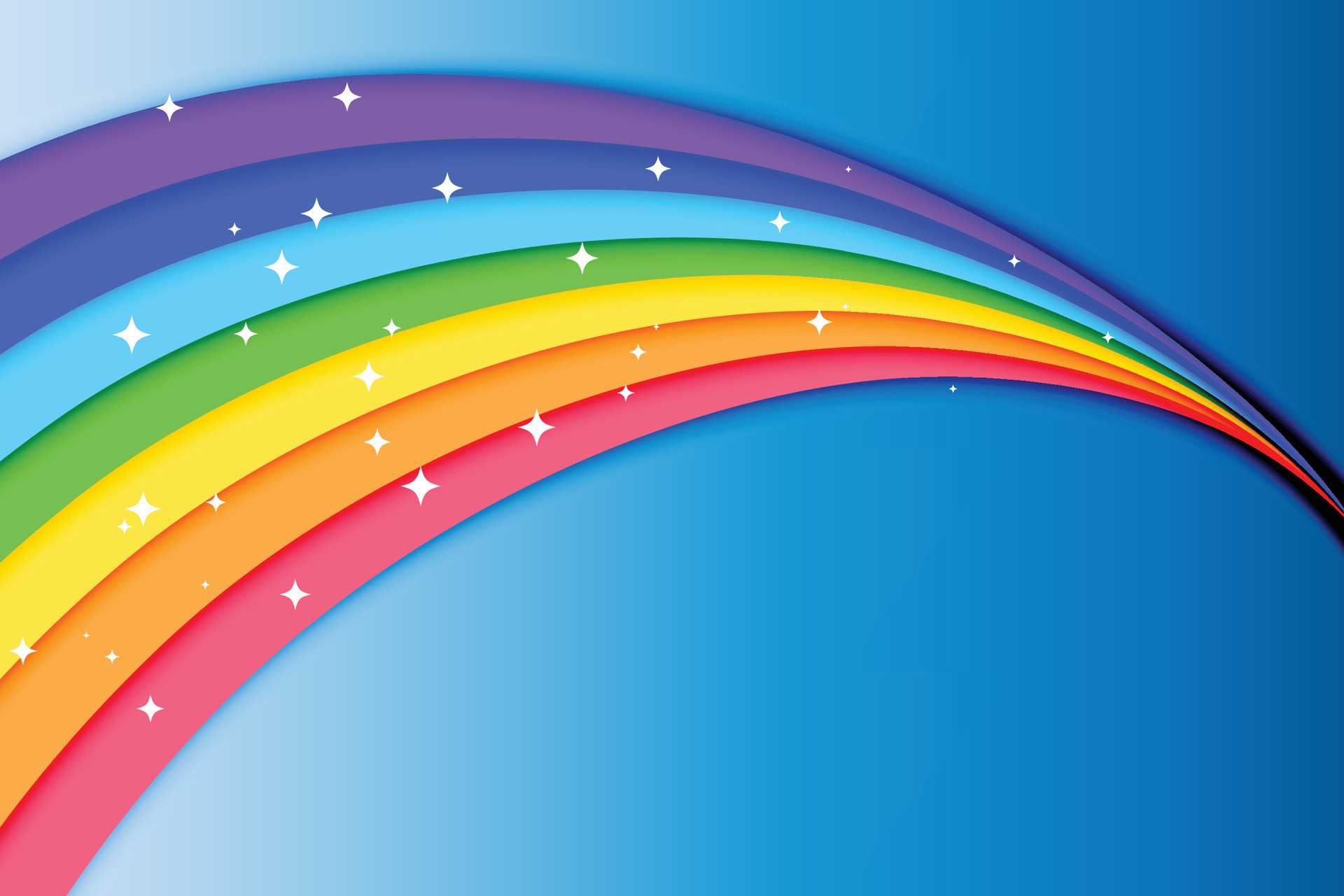 Vector Abstract Colorful Flowing Wave Lines Isolated On White Background Design Element For