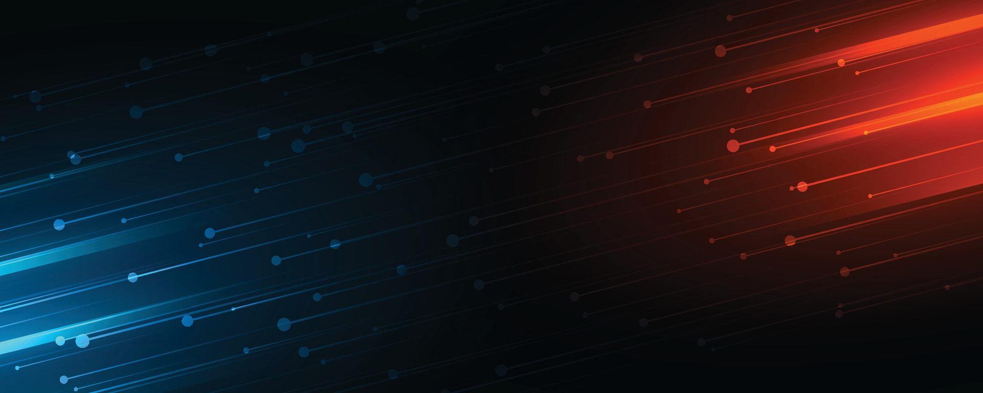 Vector Illustration Molecule And Internet Connect Technology On Dark Blue Background Abstract