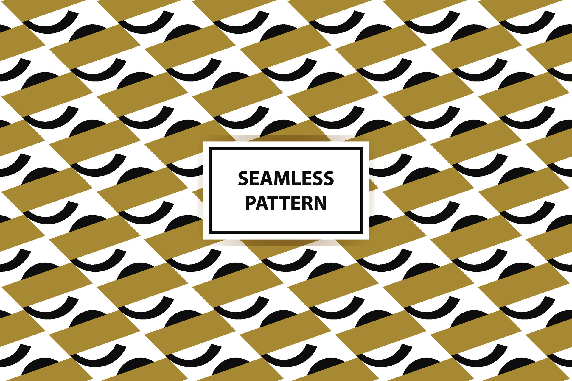 Geometric Seamless Pattern Abstract Geometric Hexagonal Texture Seamless Vector Background