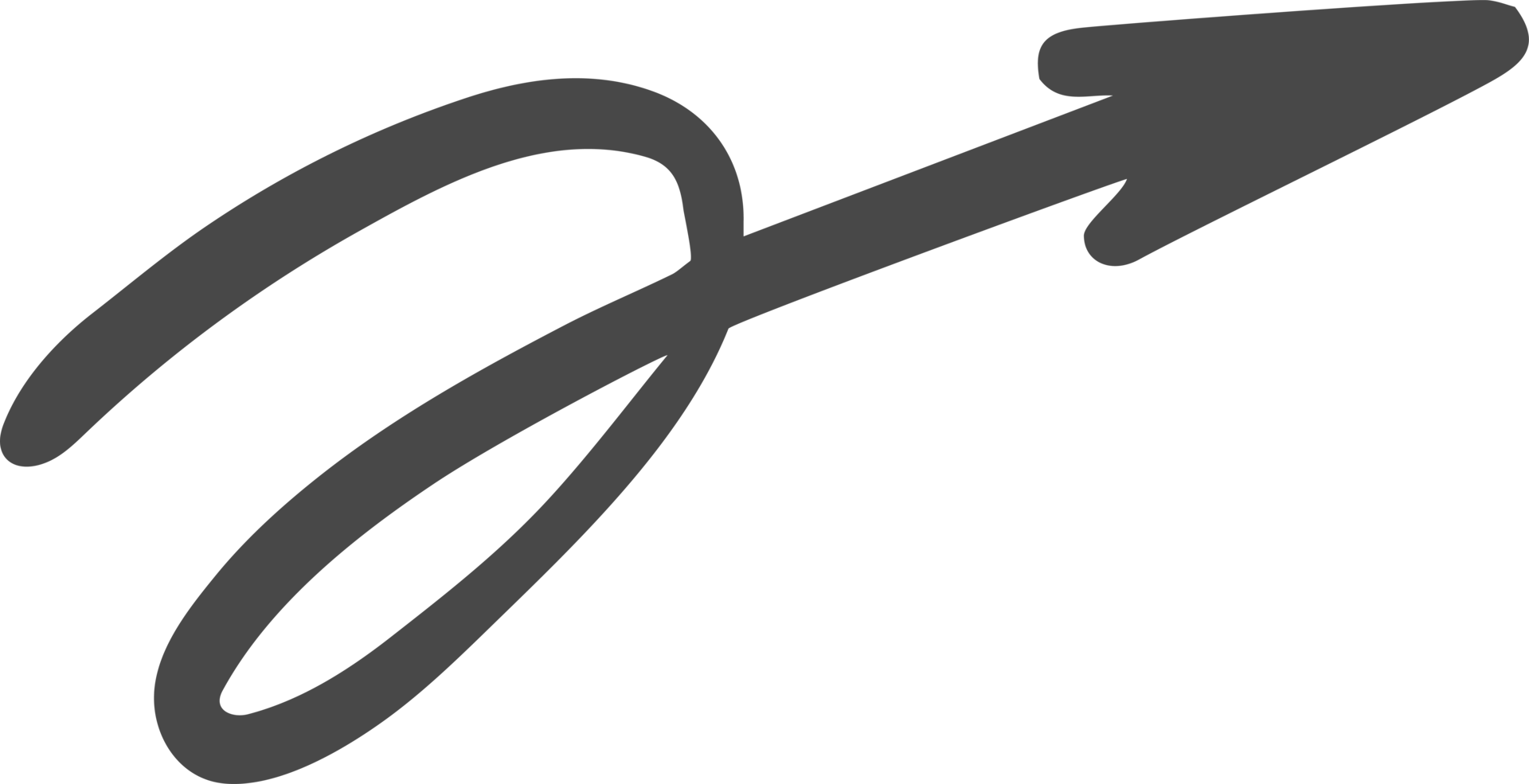 Doodle Arrow Hand Drown Lines And Curve Scribbles Scetch Of Abstract Pointer In Different