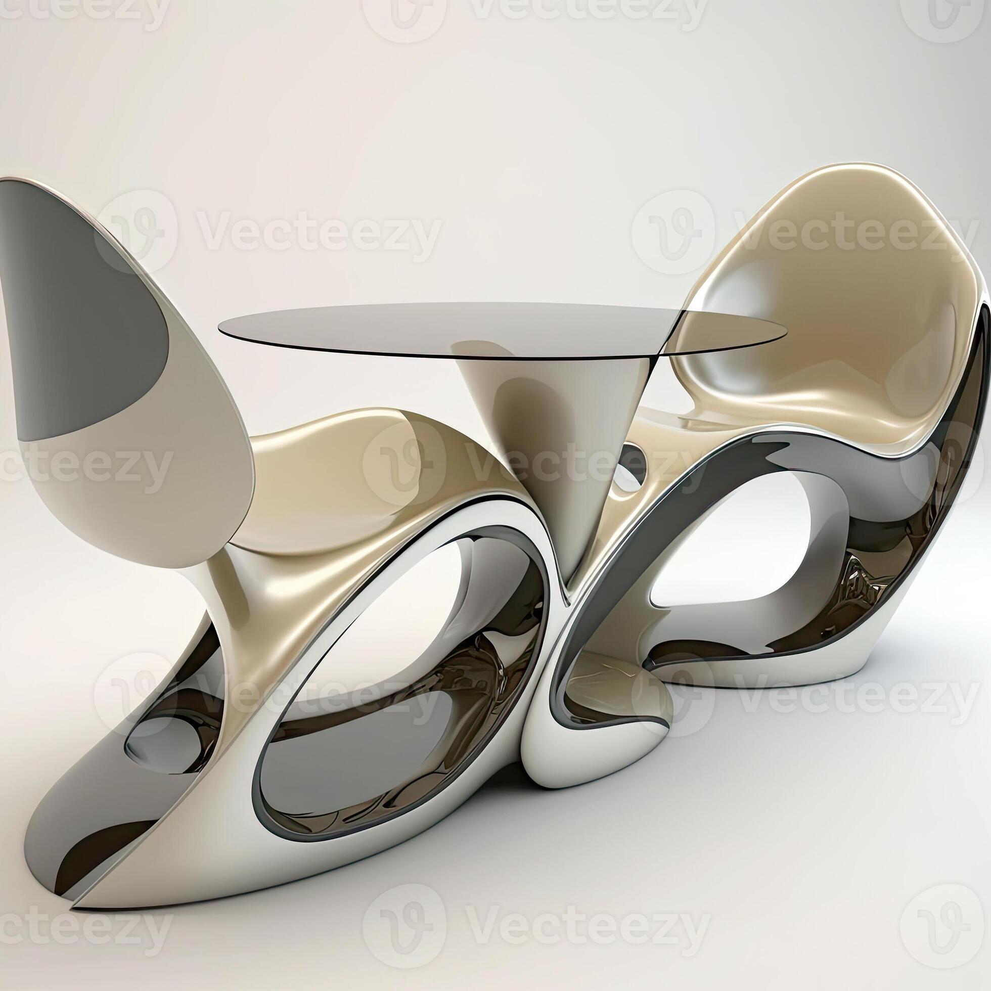 Ultra Modern Furniture of Luxury Two Chairs and a Table. Technology. 25880617 Stock Photo at Vecteezy