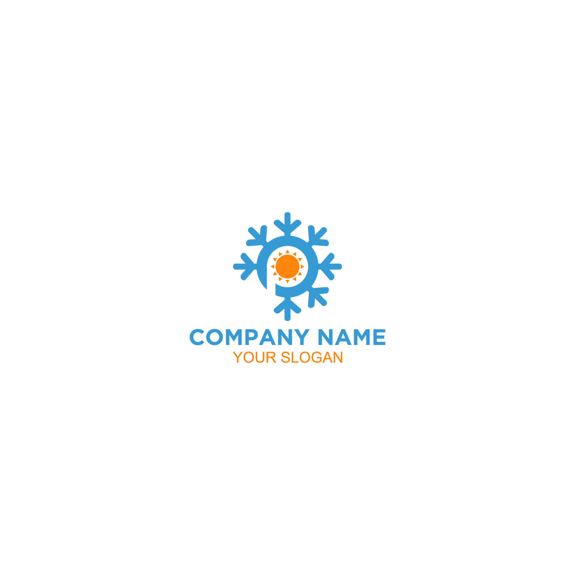 P Heating And Air Conditioner Logo Design Vector 25886627 Vector Art At Vecteezy