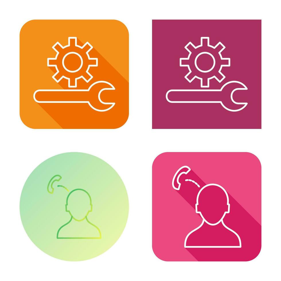 icono de vector de soporte técnico único 25888284 Vector en Vecteezy