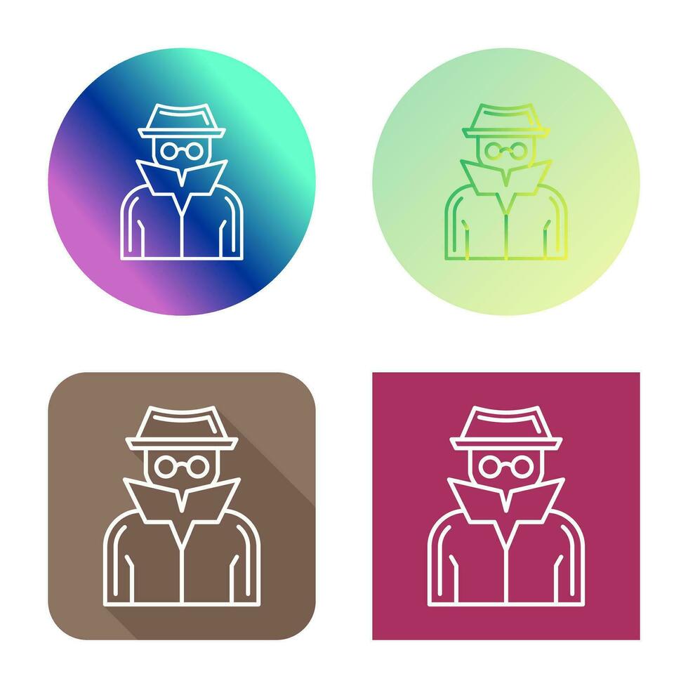 Spy Vector Icon 25889708 Vector Art at Vecteezy