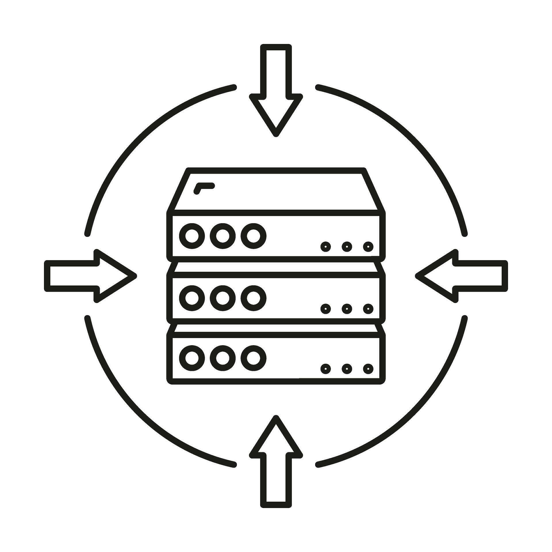 Remote computer server data exchange cloud icon protect database ... Remote computer server data exchange cloud icon protect database ...