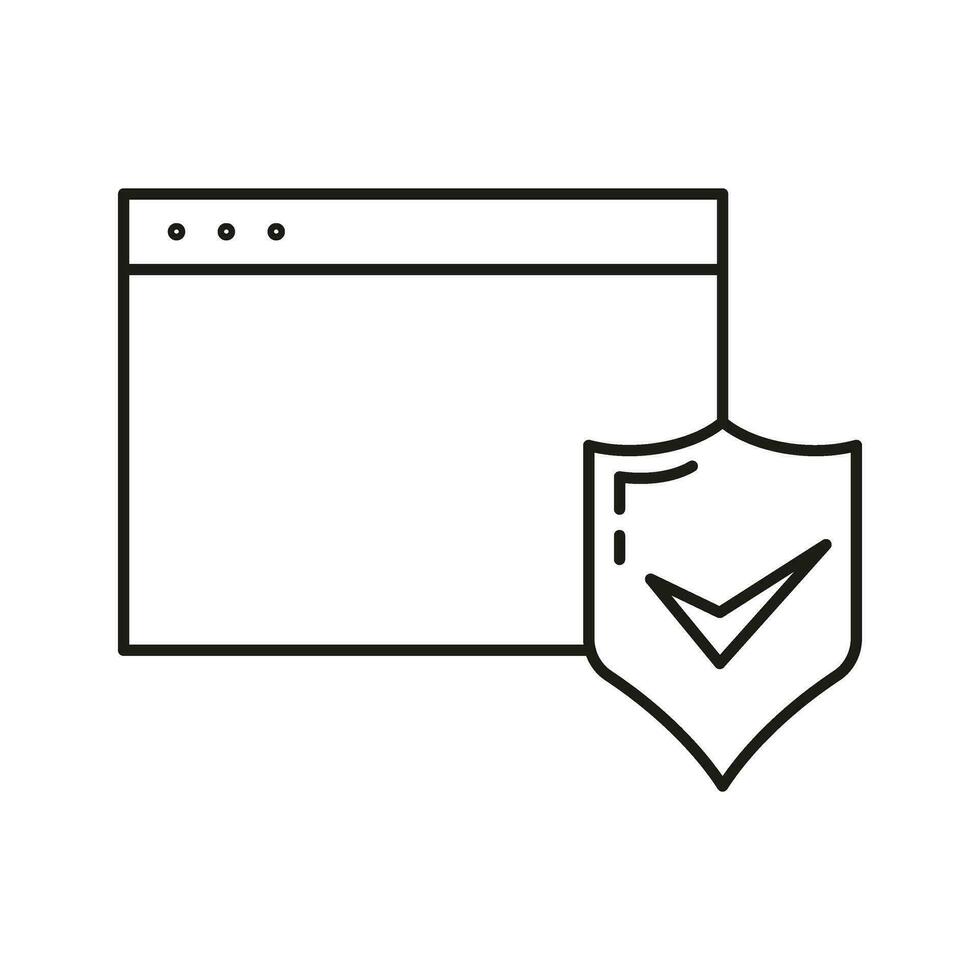 Programming concept online database computer technology icon, remote ...