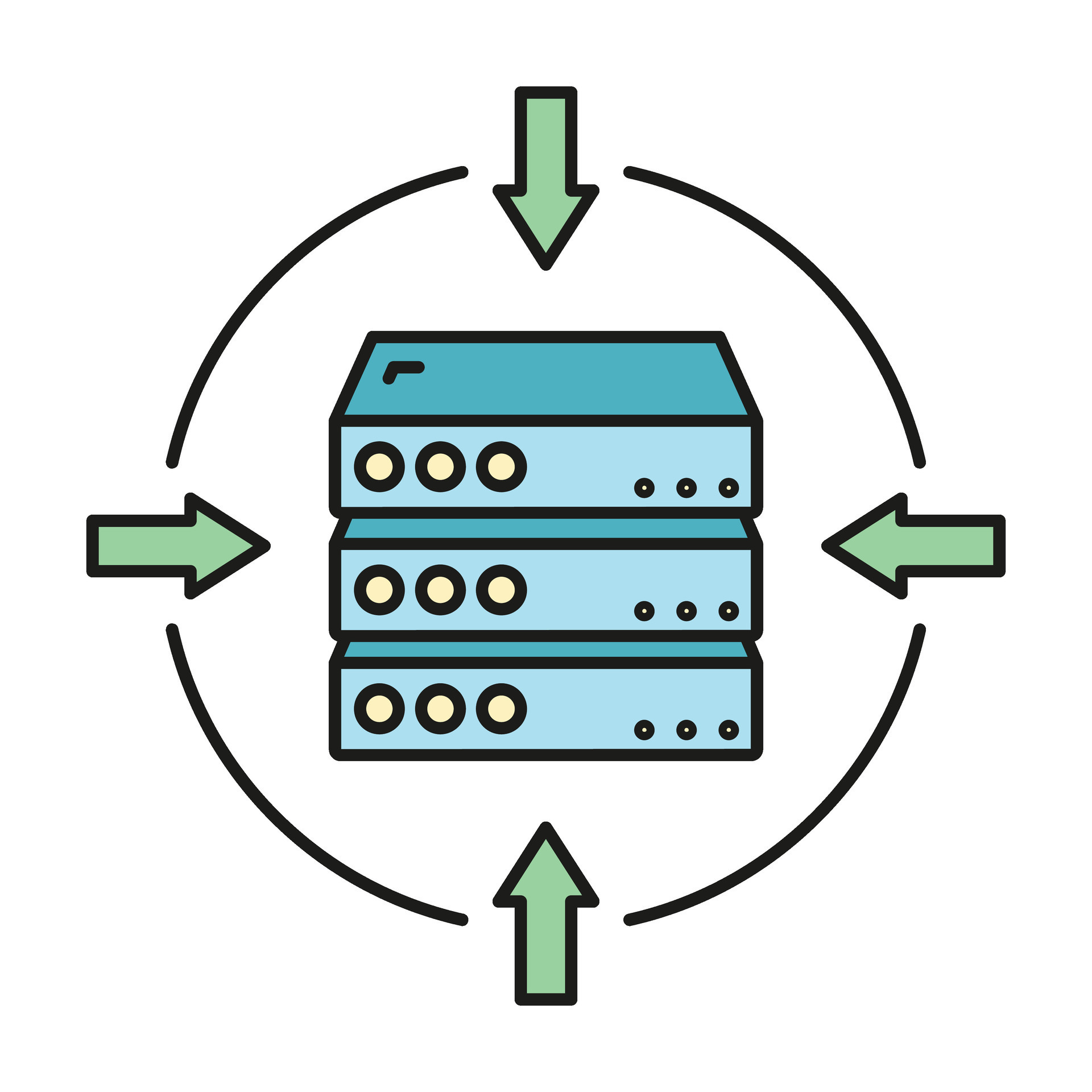 Remote computer server data exchange cloud icon protect database ... Remote computer server data exchange cloud icon protect database ...