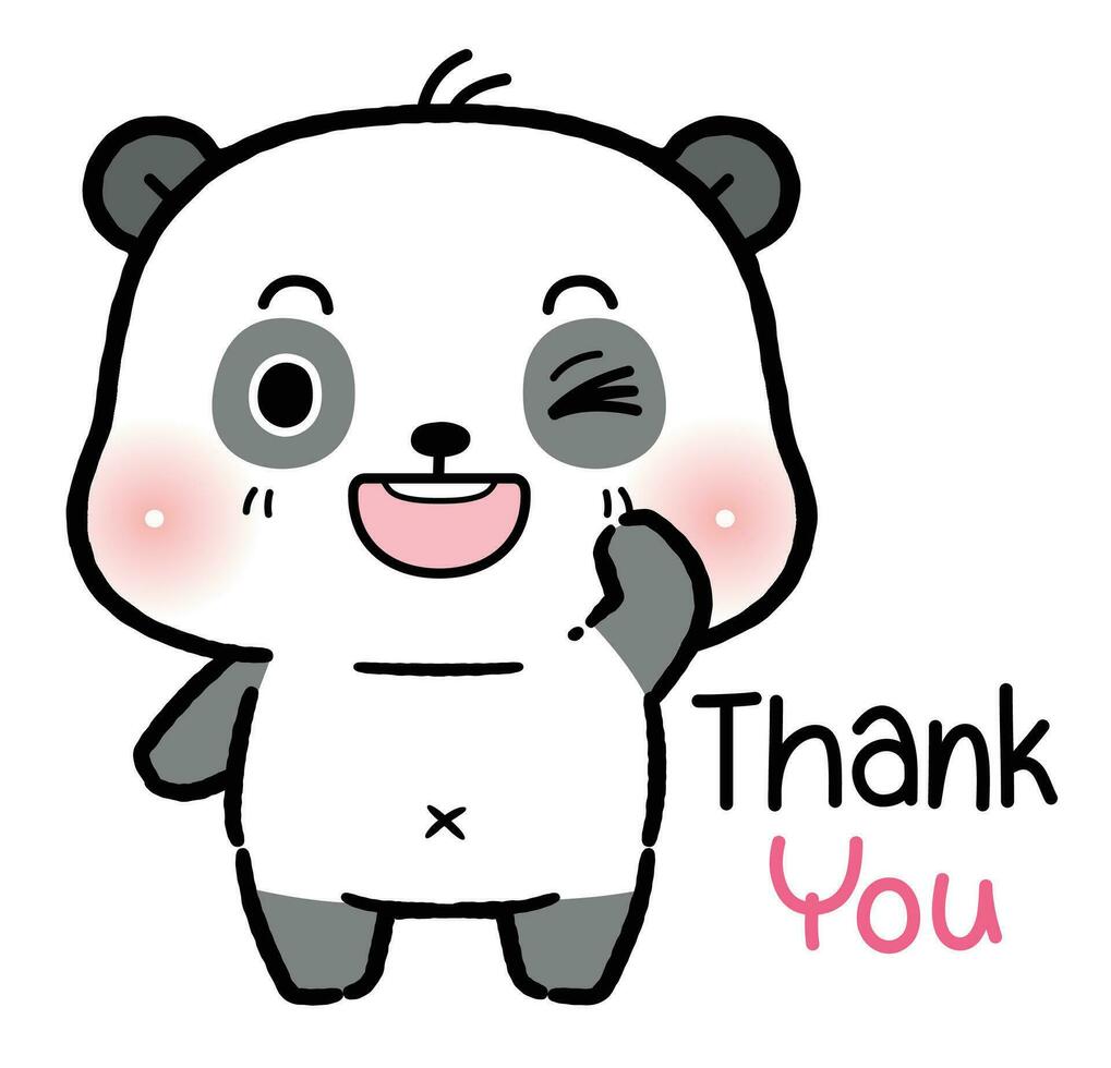 Cute Thank You Animation Moving