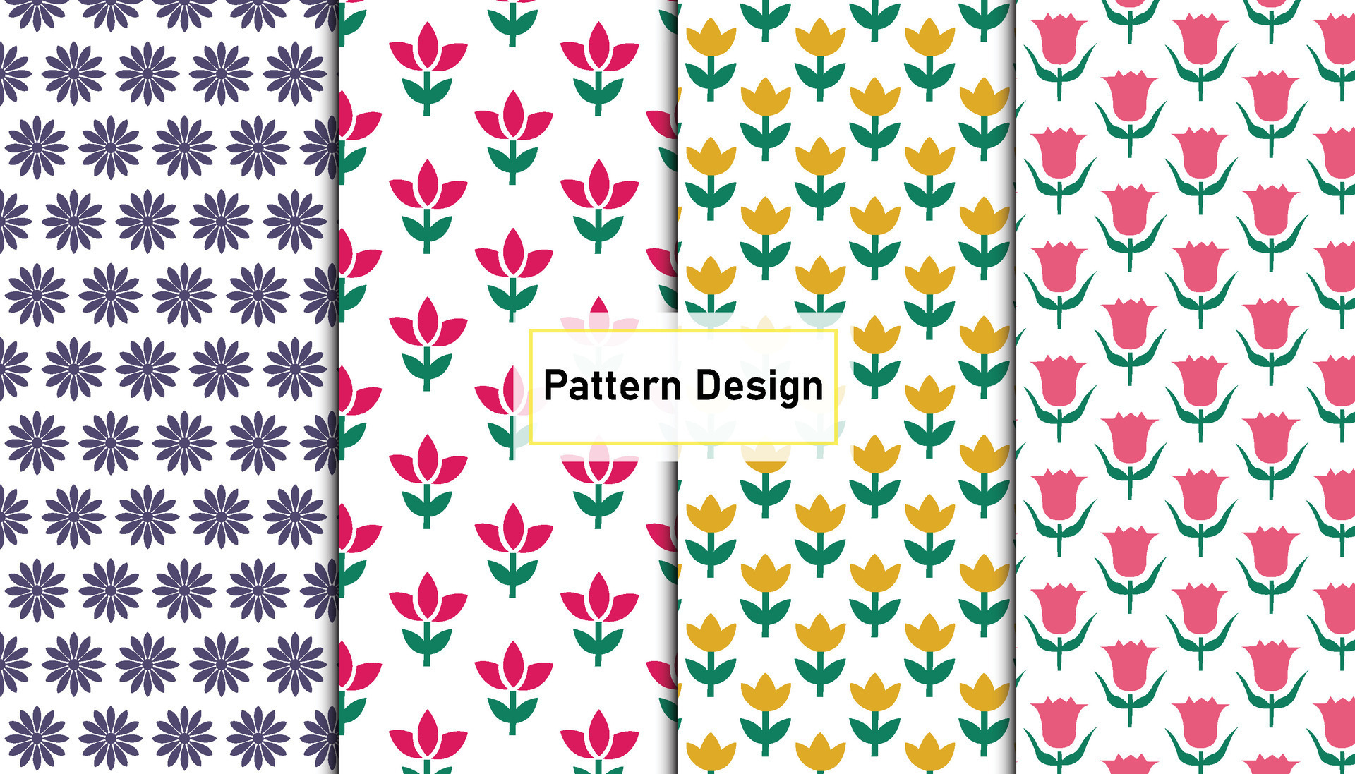 Print floral flower pattern design template . Pro Vector . 25895669 ...