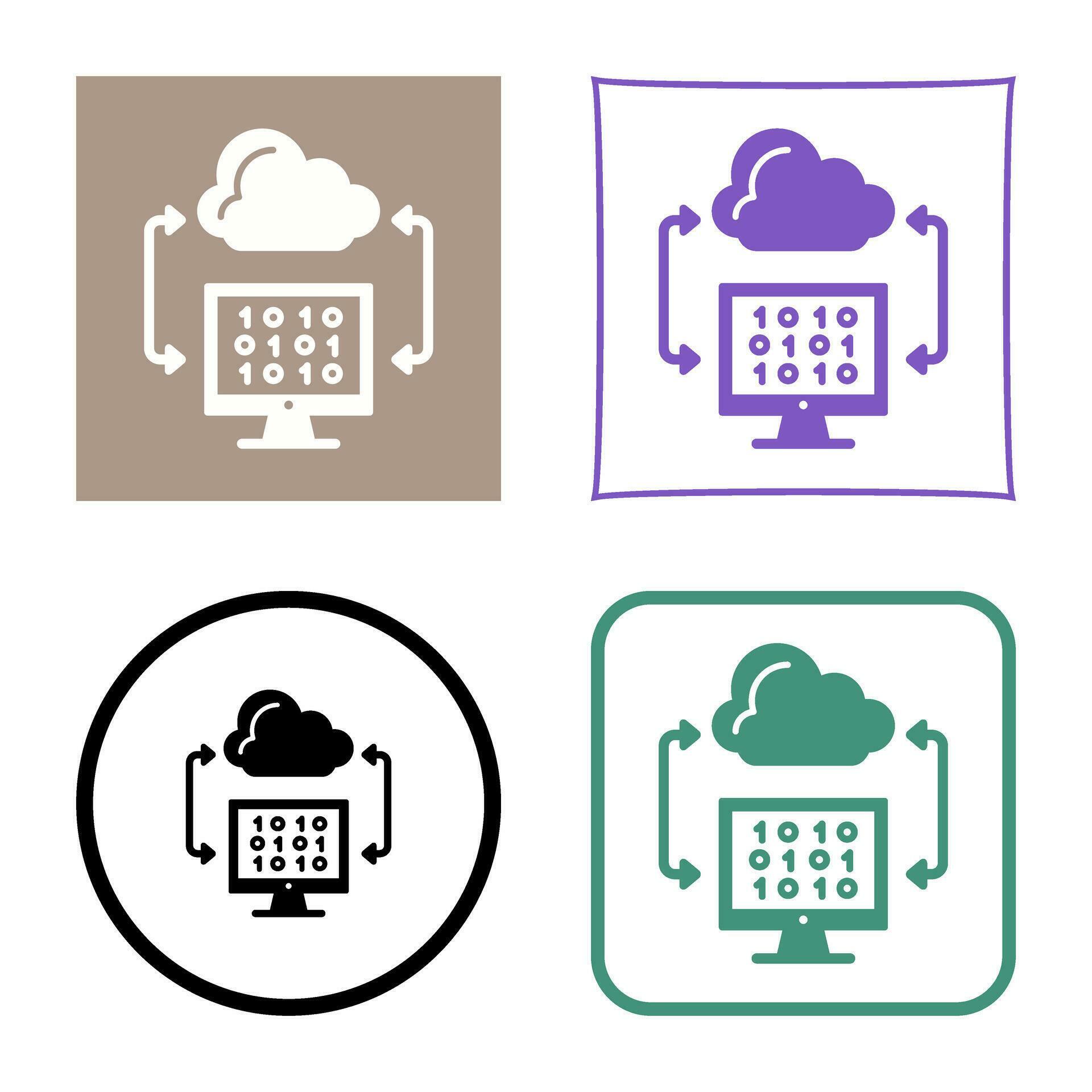 Cloud Coding Vector Icon 25897874 Vector Art at Vecteezy