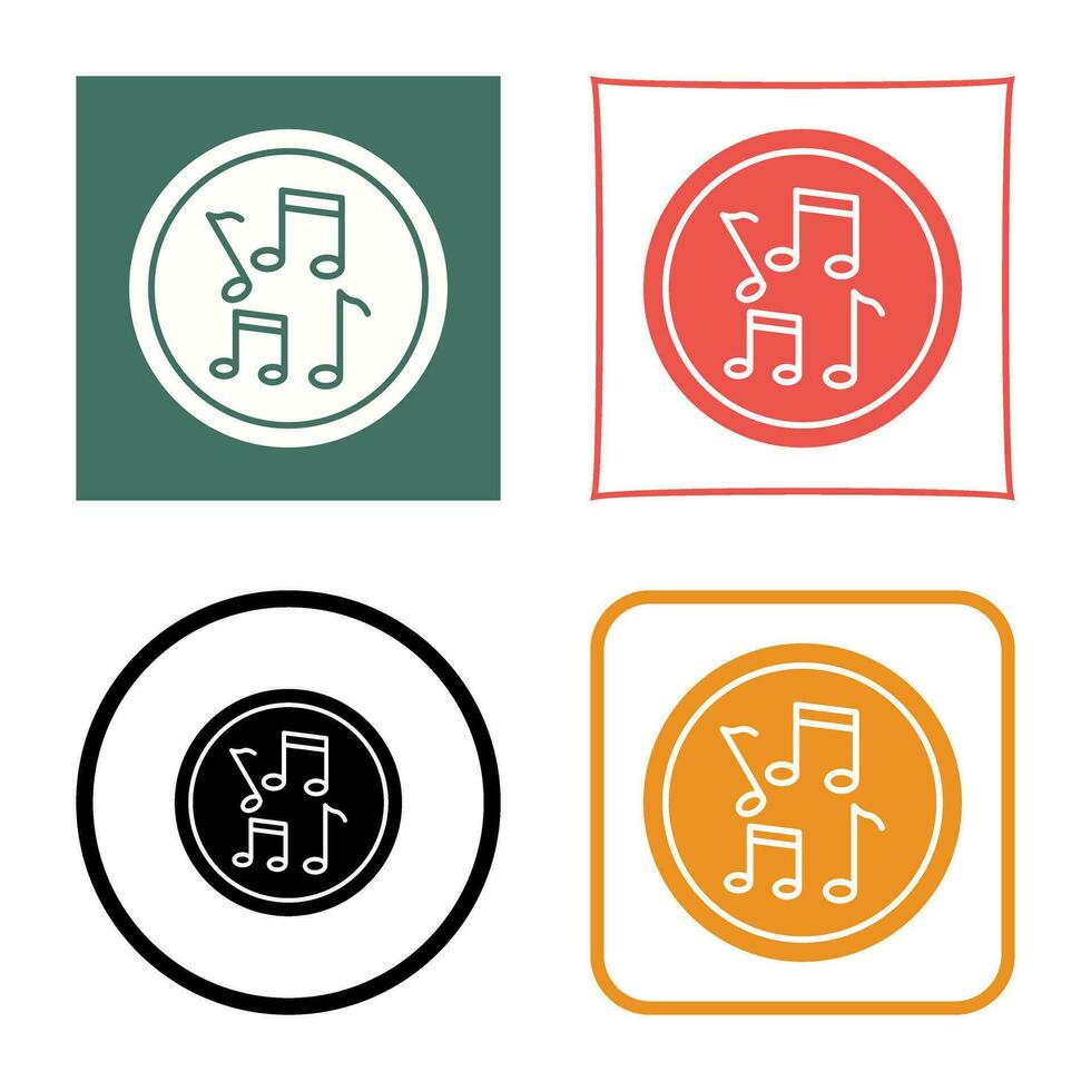 Musical Notes Vector Icon 25897935 Vector Art at Vecteezy