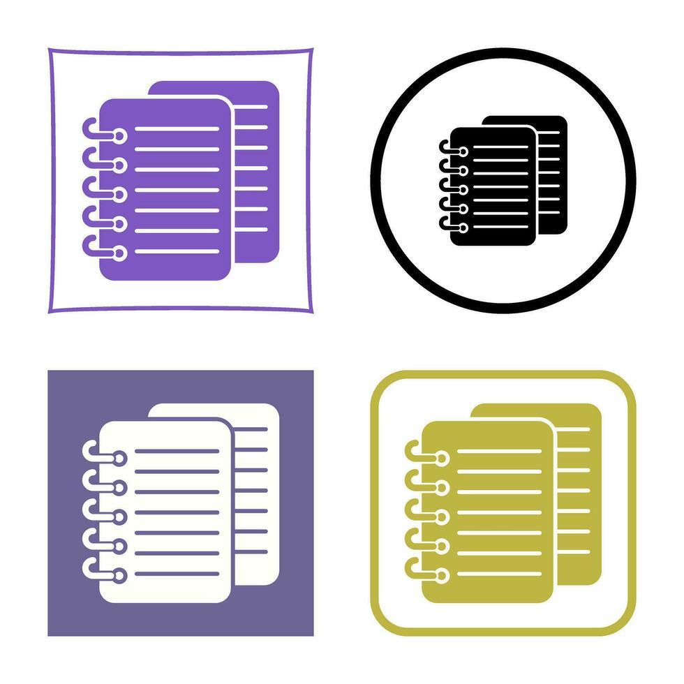 Notes Vector Icon 25899547 Vector Art at Vecteezy