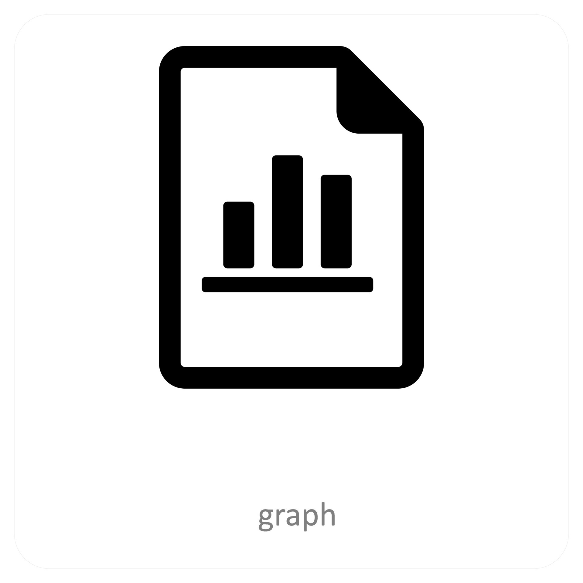 graph and data icon concept 25903056 Vector Art at Vecteezy