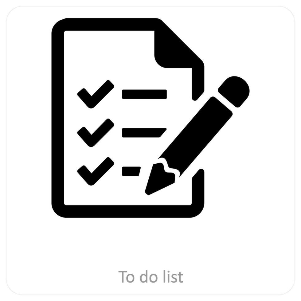 To Do List icon concept 25903407 Vector Art at Vecteezy