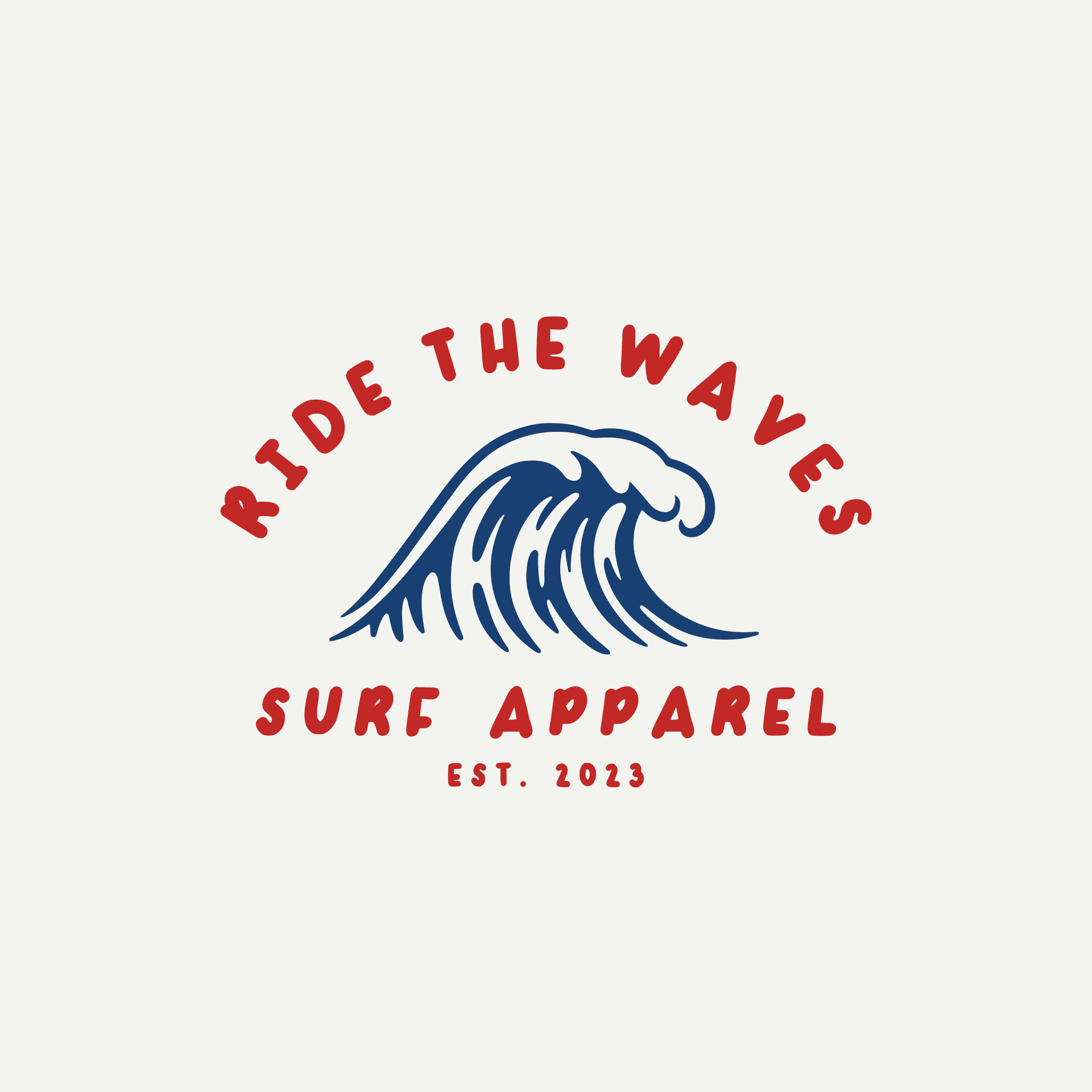 Wave logo design template for surf club, surf shop, surf merch. 25904709 Vector Art at Vecteezy