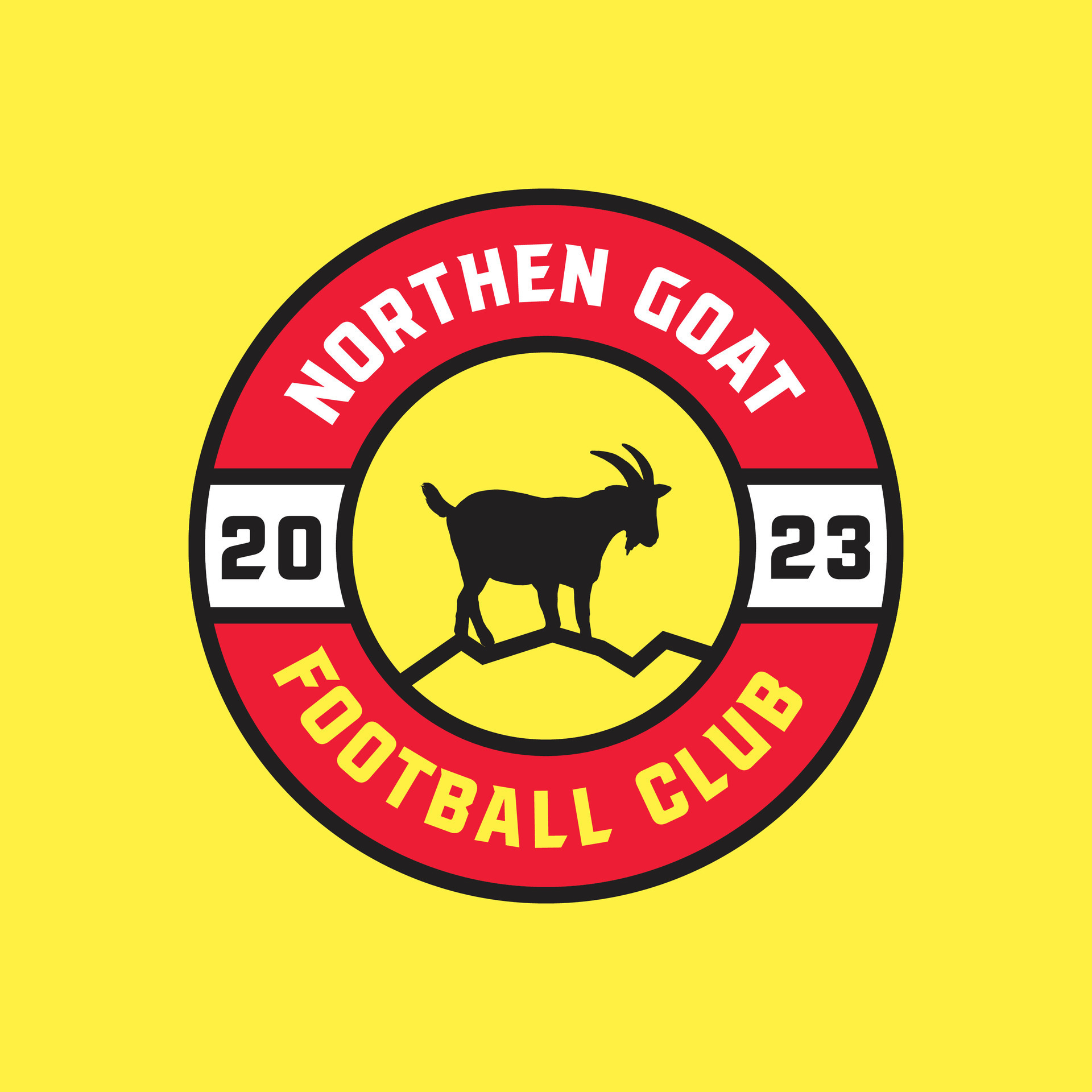 Goats Football club logo and badge design, emblem, vector template, club 25905065 Vector Art at ...