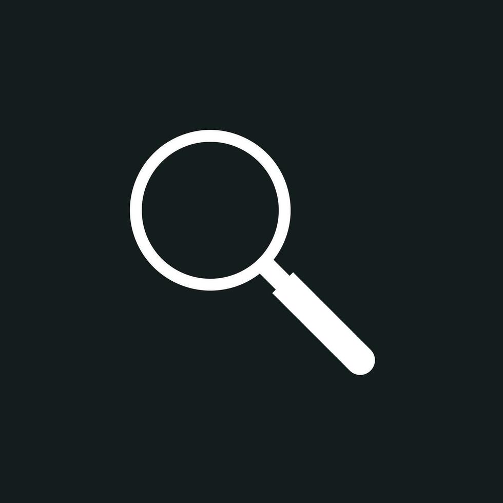 Loupe icon vector. Magnifier in flat style. Search sign concept ... Loupe icon vector. Magnifier in flat style. Search sign concept ...