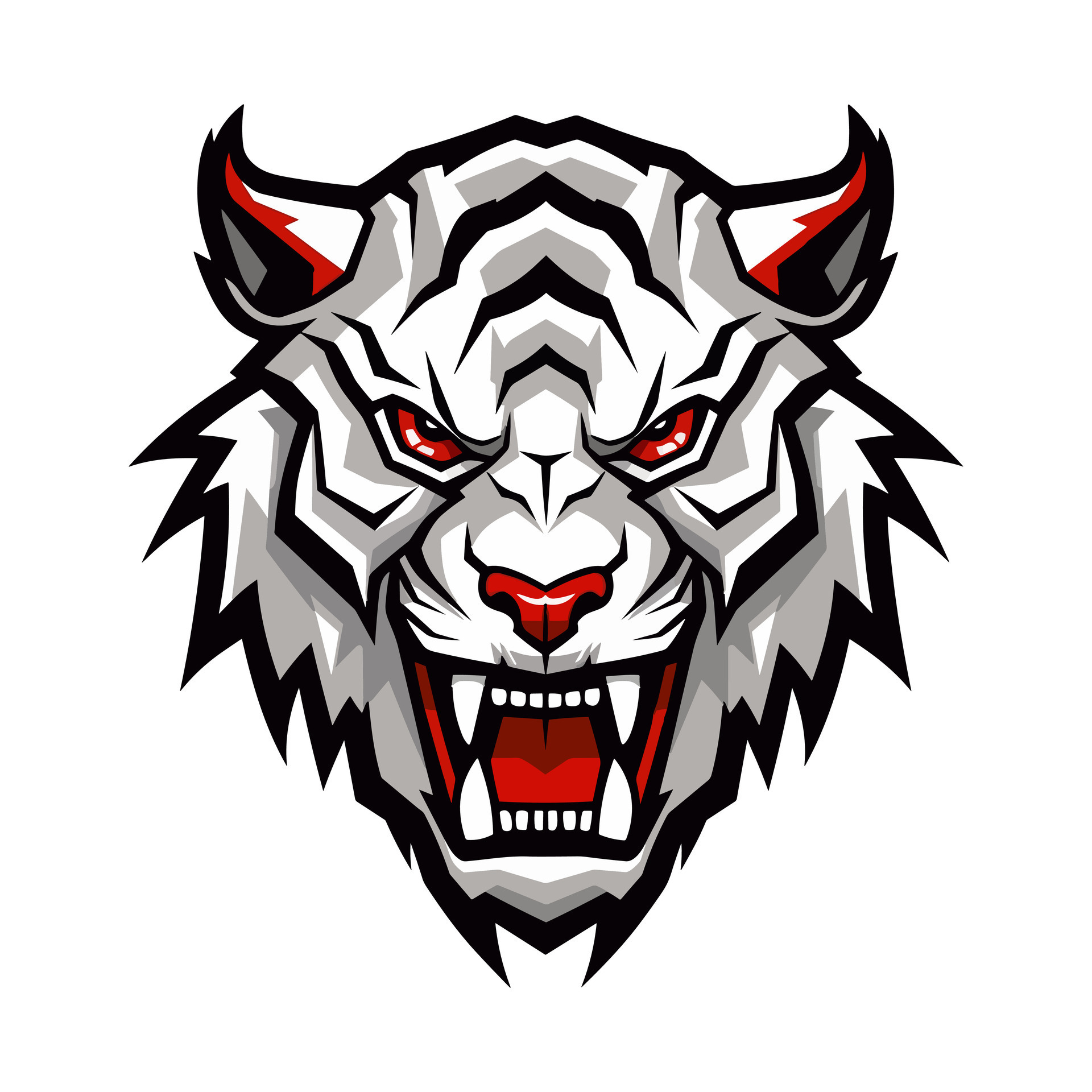 Striking hand drawn tiger logo design with intricate details and ... Striking hand drawn tiger logo design with intricate details and ...