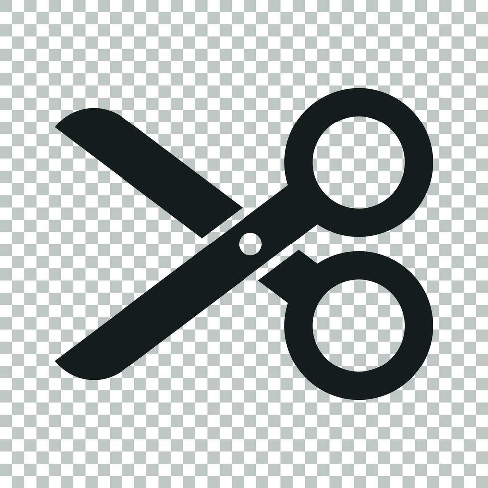 Scissors flat icon. Scissor vector illustration. 25920407 Vector Art at ... Scissors flat icon. Scissor vector illustration. 25920407 Vector Art at ...