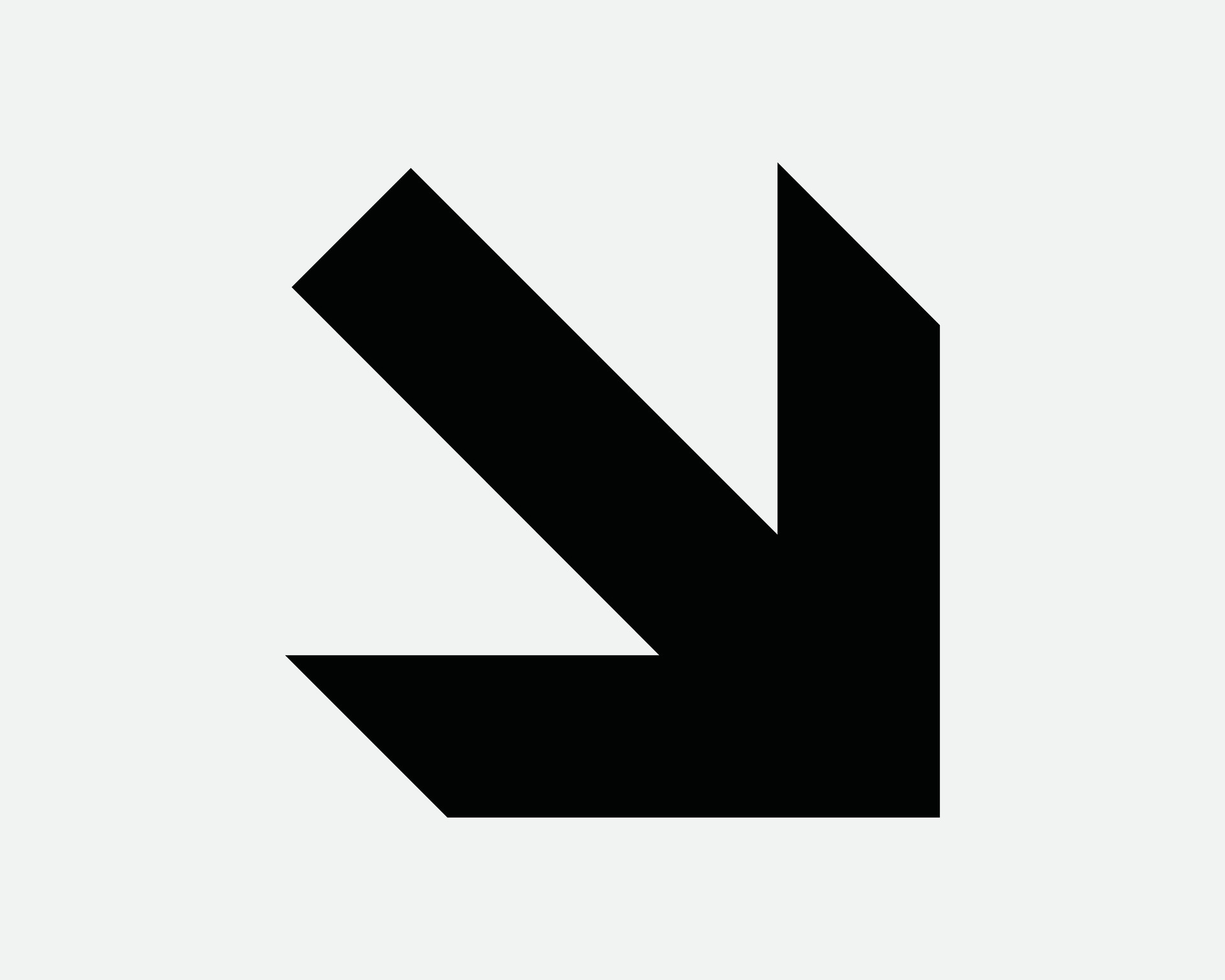 Bottom Right Arrow Icon Point Pointer Southeast Direction Navigation