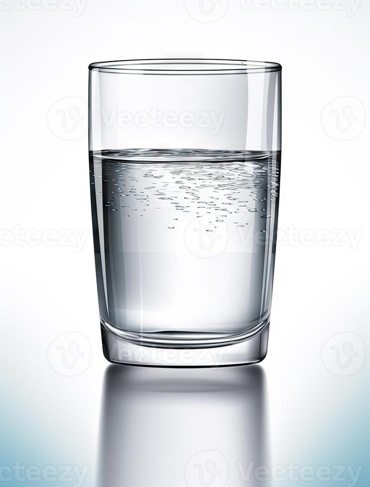 water glass isolated with clipping path included created with technology 25933353 Stock Photo at ...