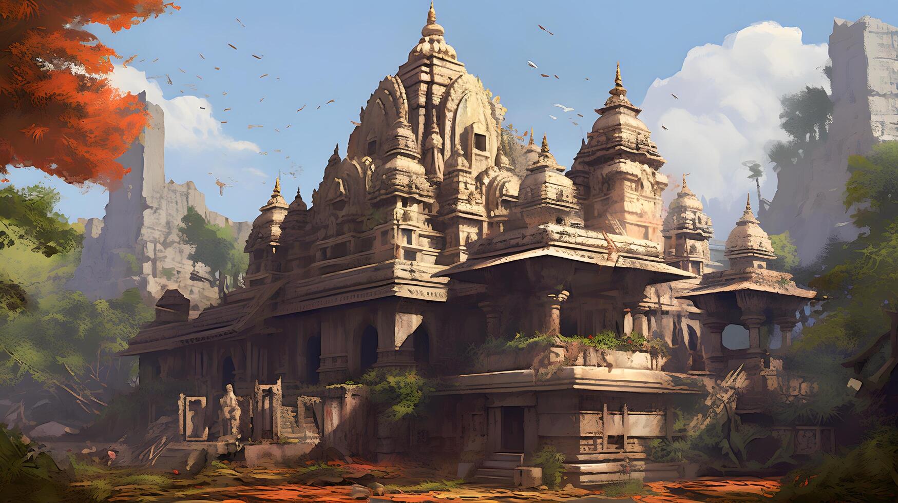 Hindu Temple Background Stock Photos, Images and Backgrounds for Free ...