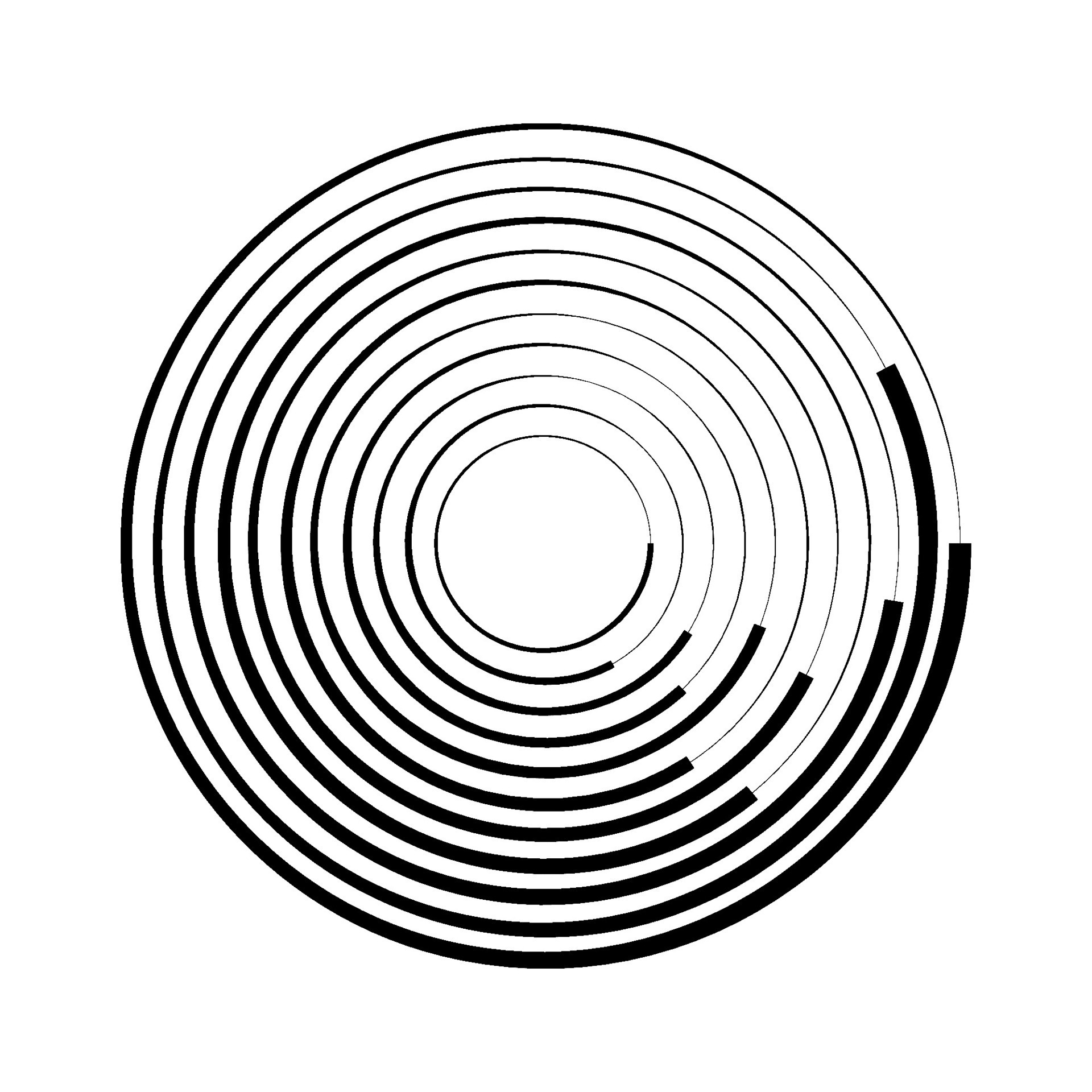 Abstract circular element isolated white background. Vector illustration. 25942111 Vector Art at ...